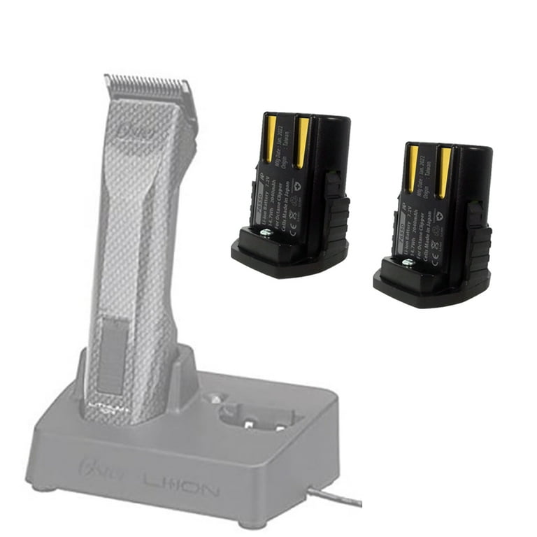 Battery Upgrade for Oster Octane Heavy Duty Cordless Hair Clippers. 28 Higher Battery Capacity Pack of Two Walmart