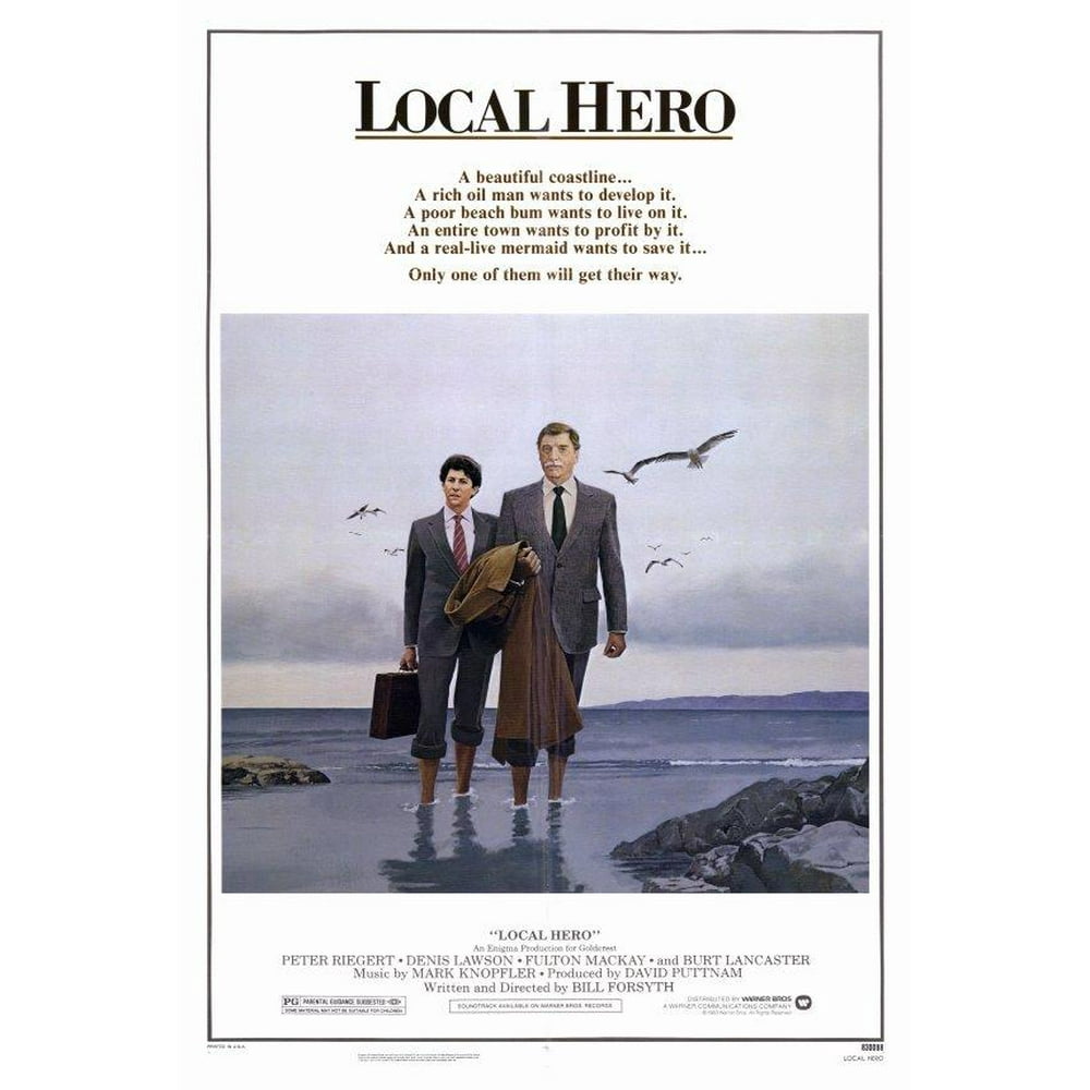 Local Hero (1983) 27x40 Movie Poster - Walmart.com - Walmart.com