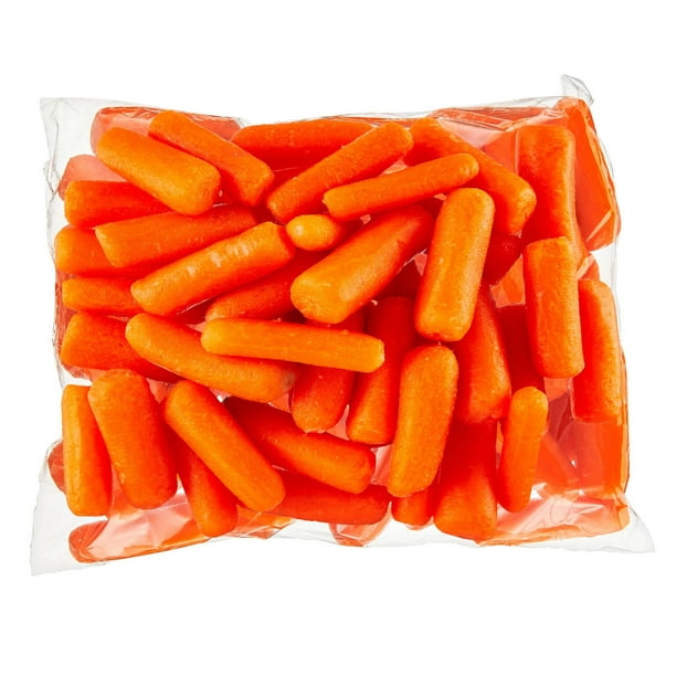 Fresh Baby-Cut Carrots, 1lb Bag - Walmart.com