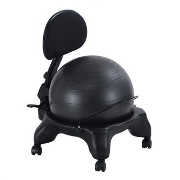 Gaiam Backless Balance Ball Chair, Blue - Walmart.com