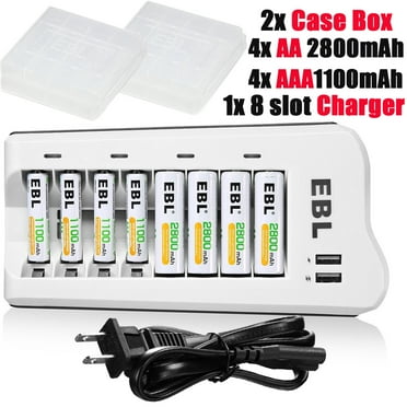 Ablink 16 PCS AAA Batteries, 1.5v 8800mAh Triple A Batteries, High-Performance Rechargeable ...