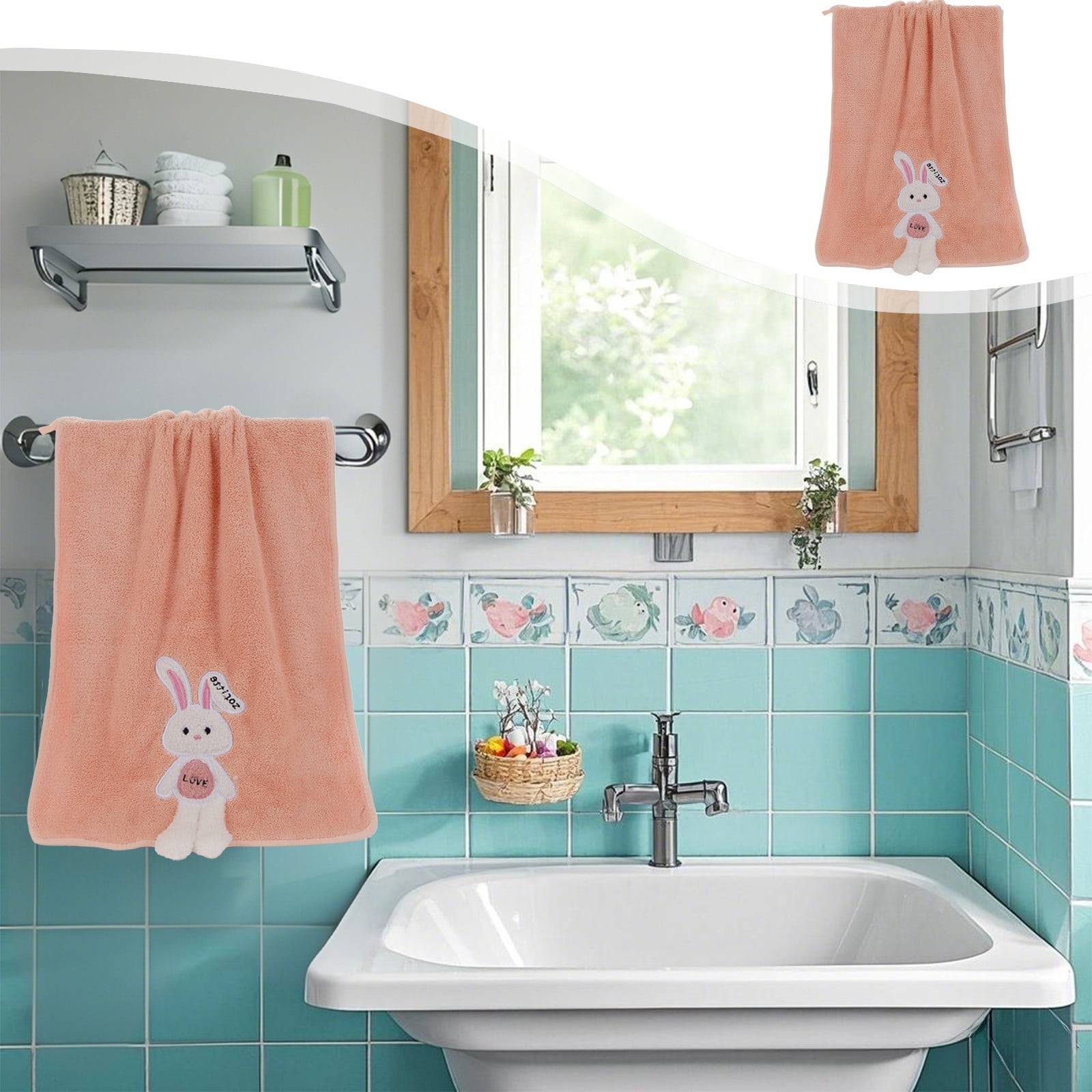 Click here for Suncoda Polyester Towels  Easter Bunny Towel Face... prices