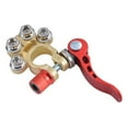 1 Pair Brass Battery Terminals Connectors Clamps, Top Post Battery ...