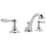 Rohl Italian Bath Viaggio Widespread Lavatory Faucet In Polished Chrome ...