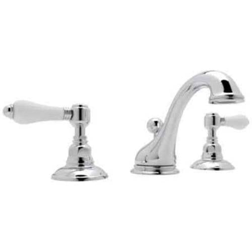 Rohl Italian Bath Viaggio Widespread Lavatory Faucet In Polished Chrome ...
