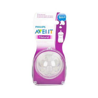 Philips Avent Natural Baby Bottle with Pink Elephant Design, 9oz, 3pk ...