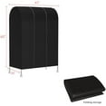 43" Garment Rack Cover Dustproof Breathable Clothes Rack Cover Large ...