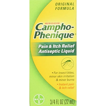 6 Pack - Campho-Phenique Pain Relieving Antiseptic Liquid, 0.75oz Each ...