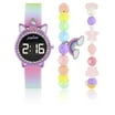 Justice Kids' LED Watch and Bracelet 4 Piece Set - Light Children's ...