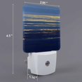 Abstract Style Plug-in LED Night Lights Golden Sunrise Auto Dusk-to ...