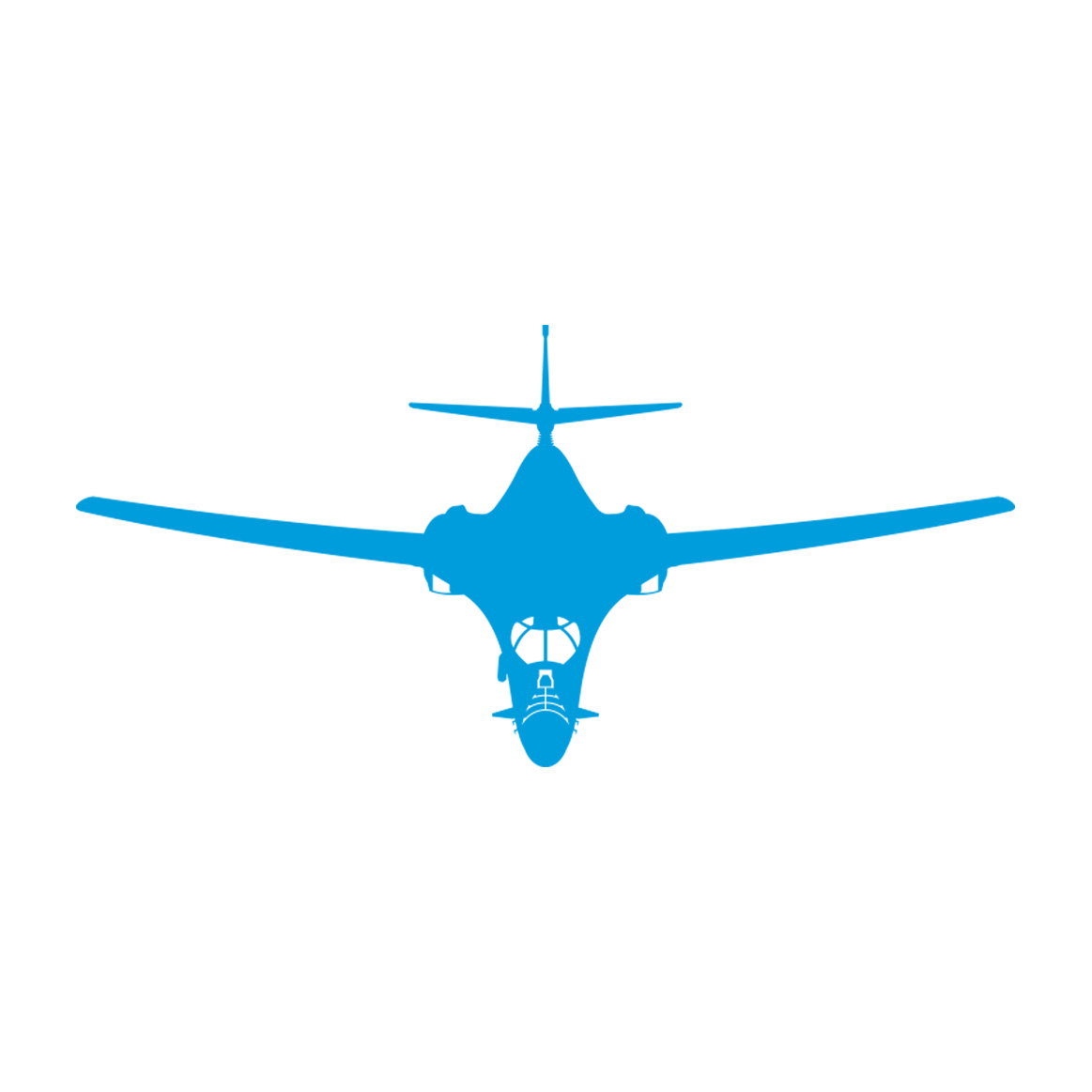 B-1 Lancer Sticker Decal Die Cut - Self Adhesive Vinyl - Weatherproof ...