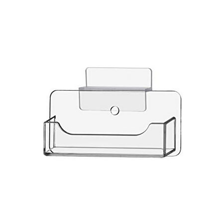 Marketing Holders Business card Holder Slatwall Mount clear Acrylic ...