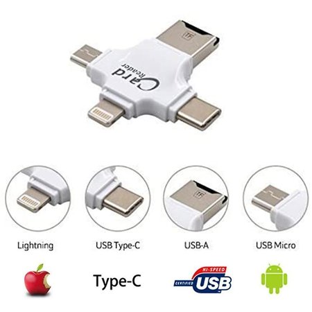 in 1 Tf Micro Sd Card External Storage Memory Adapter | Walmart Canada