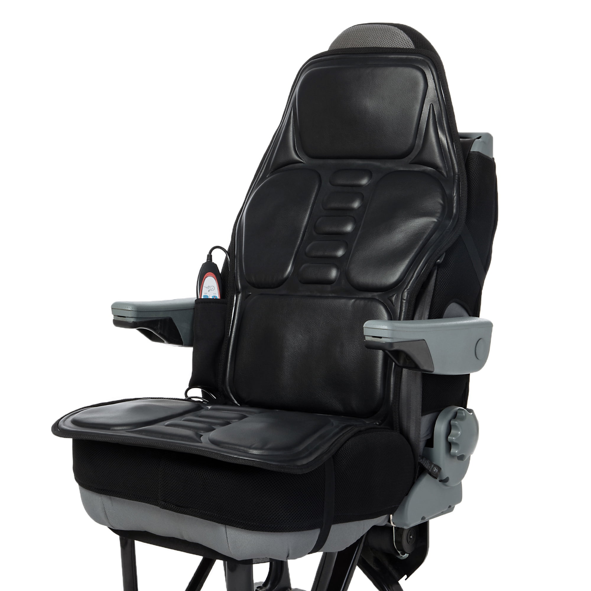 Car Seat Massager with Heat Vibration Massage Seat Cushion Massage Pad ...