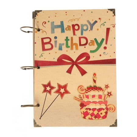 Scrapbook Album DIY Vintage Bandage Photo Album Book Self-adhesive ...