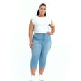 A3 Denim Size Capris - Stretch Denim for Women - Walmart.com