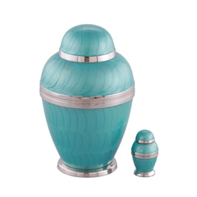 Sparta Cremation Urn - Solid Metal Funeral Urn - Walmart.com