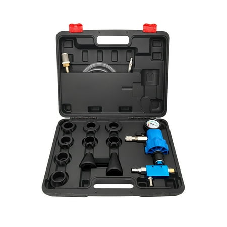 Coolant Refill Kit with 2 Tapered Rubber Adapters, Cooling System Purge ...