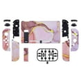 Replacement Backplate Housing w/Full Set Buttons Cosmic Pink Gold Shell ...
