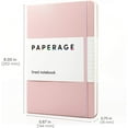 PAPERAGE College Ruled Lined Journal Notebook, Medium 5.7 x 8 Inches ...
