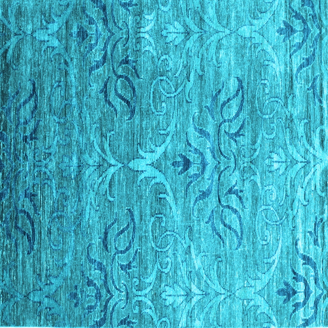 Ahgly Company Indoor Square Abstract Light Blue Contemporary Area Rugs ...