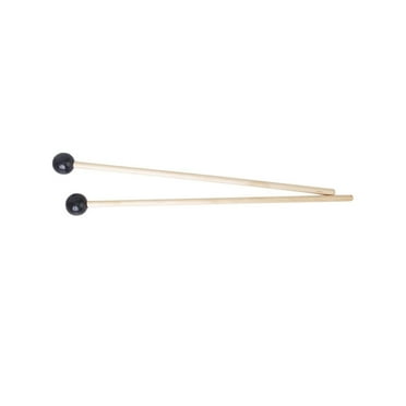 2 Pcs 12.5Inch Bass Steel Drum Mallets,Wool Felt Drum Sticks with ...