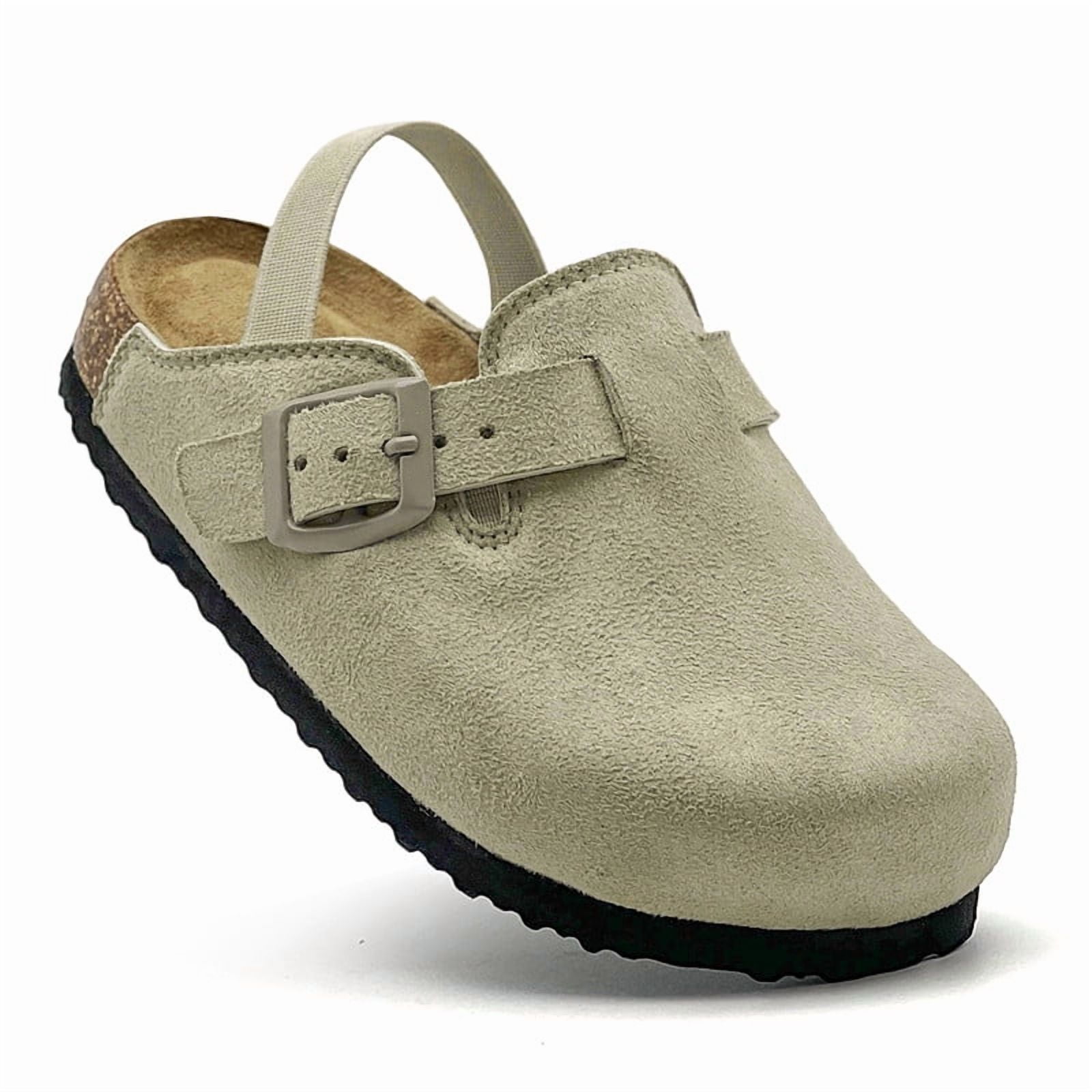 Click here for Rosyclo Kids Suede Clogs Toddler Clogs Boys Girls... prices
