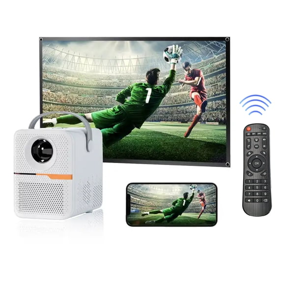 Ematic 150" HD-Pro 720P Home Theater Projector W/TV Antenna (EPJ722A ...