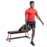 Sunny Health & Fitness Power Zone Strength Flat Bench - SF-BH6996 ...