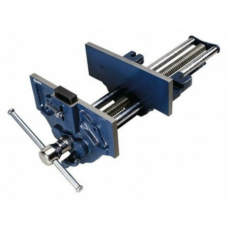 Groz 10-1/2 inch Quick Release Woodworking Vise | Cast Iron | “Toe-in ...