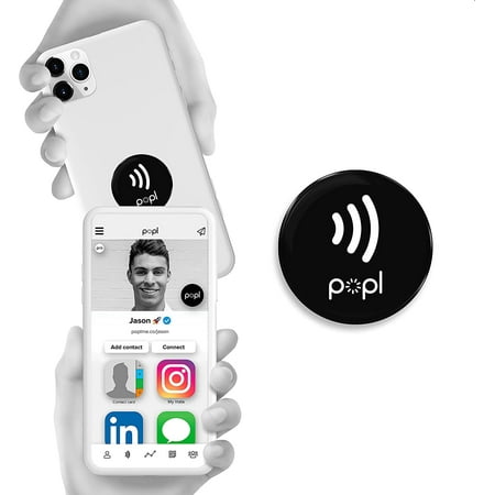Popl (Tap) - Digital Business Card and Phone Accessory - NFC Tag That ...