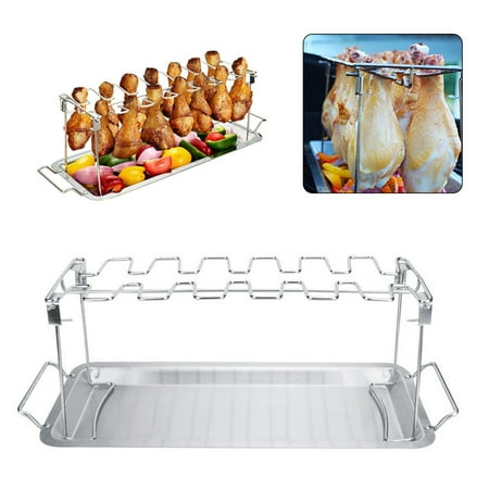 Rdeghly Stainless Steel Barbecue Rack,Outdoor Camping Picnics Stainless ...