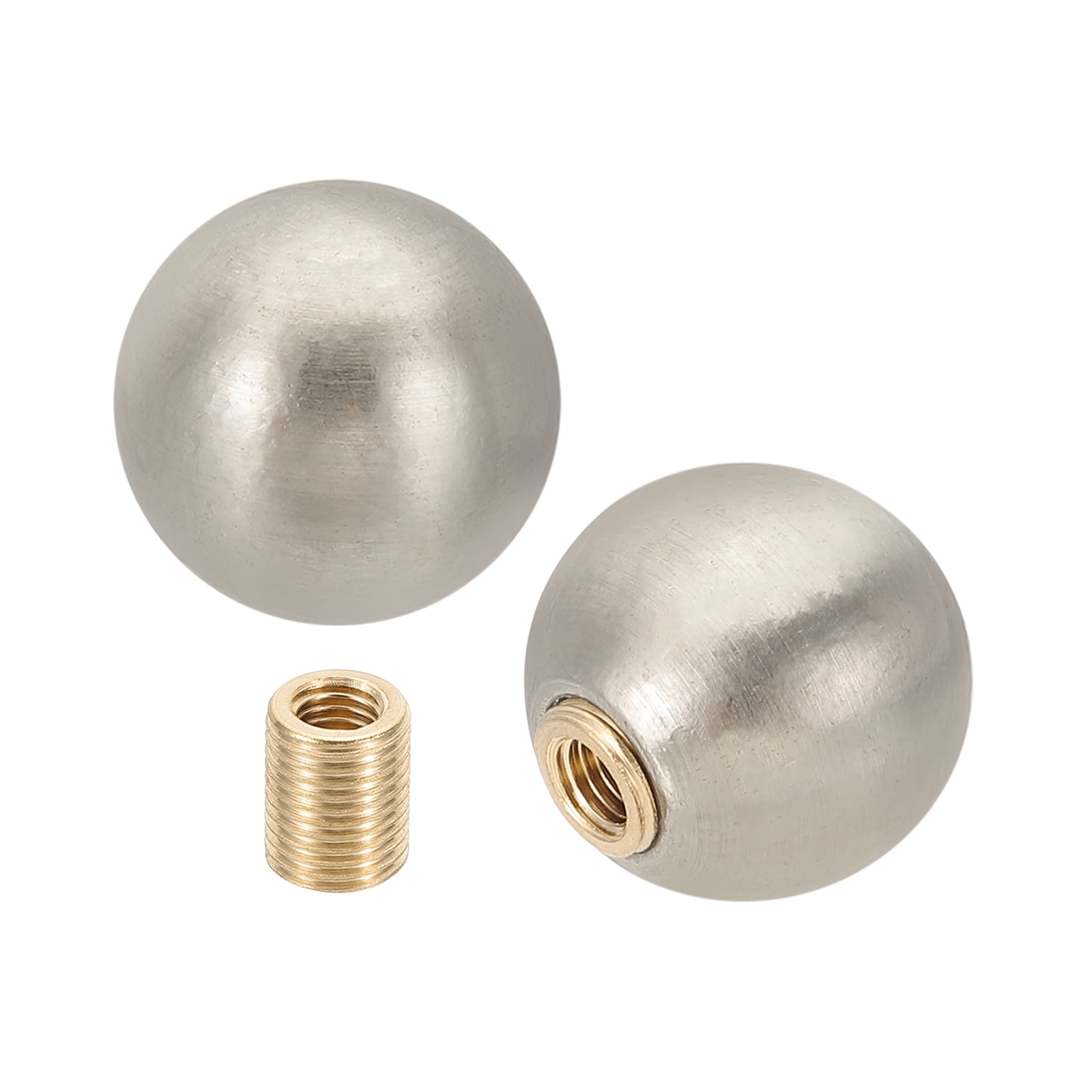 Click here for Uxcell 25mm Ball Lamp Finials Caps Knob  2 Set Sol... prices