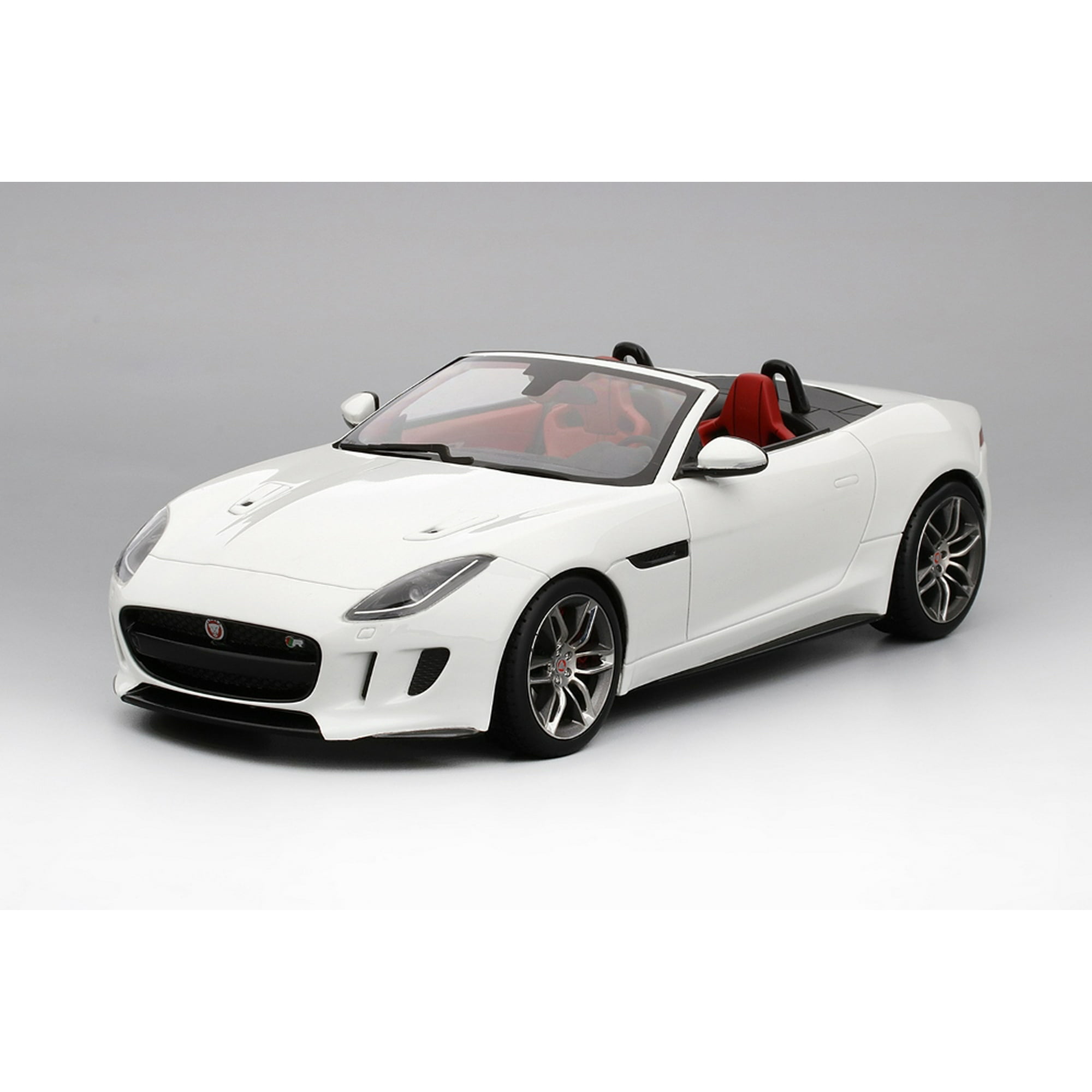 Jaguar F Type White Convertible