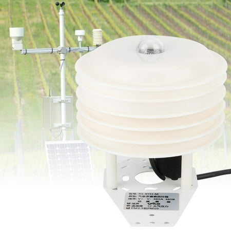 Illuminance Weather Box Light Weight Humidity Sensor Transmitter PM2.5 ...