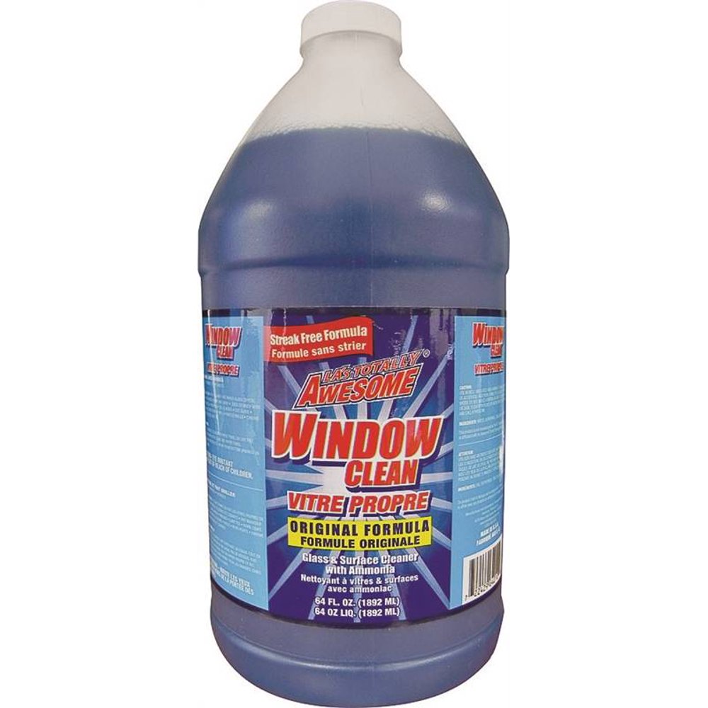 Awesome 240 Glass Cleaner Refill, 64 oz, Blue, Liquid - Walmart.com ...
