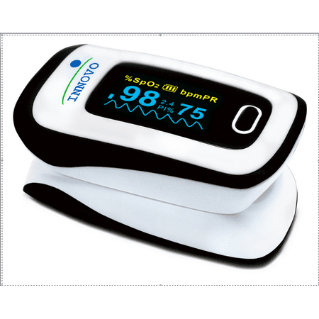 Innovo Deluxe Fingertip Pulse Oximeter with Plethysmograph and ...