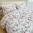 Elegant Comfort - 4 PIECE Holiday Christmas Flannel Cotton Sheet Set ...