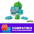 MEGA Pokemon Building Toy Kit, Battle Trainer Set, Bulbasaur, 30 Pieces ...