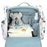 MoDRN Nylon Convertible Diaper Bag Backpack, Floral - Walmart.com