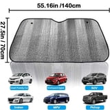 ‌SNNROO Car Windshield Sun Shade – Reflective Aluminum Foil Heat Shield ...