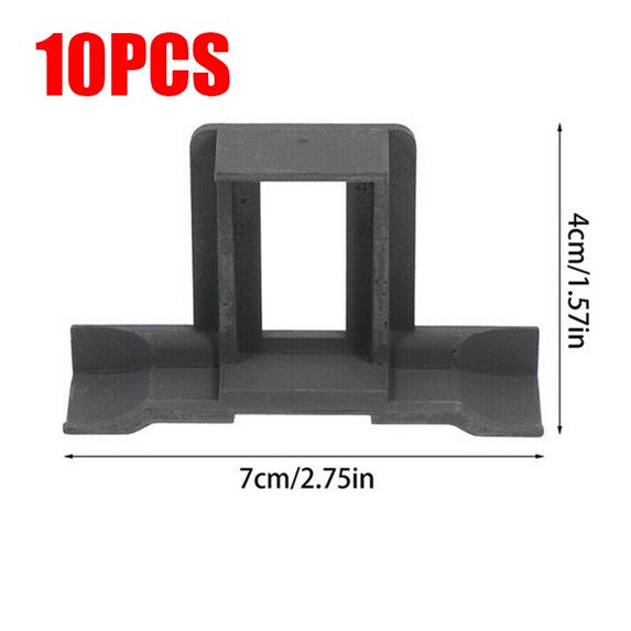 10/20PC Photovoltaic Panel Water Guide & Mud Clamp Solar Panel Water ...