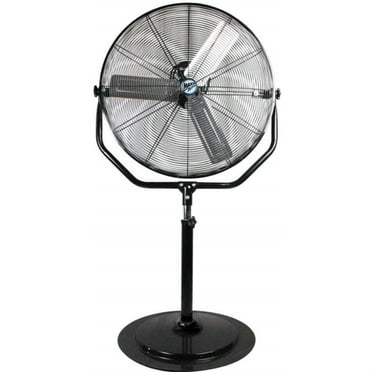 Garrison 3-Speed Industrial Oscillating Pedestal Fan, 30 In., 9,500 Cfm ...