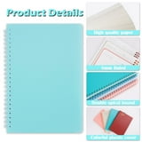 RETON 6Pcs A5 Spiral Notebook, 6 Subject, College Ruled Paper, Fights ...