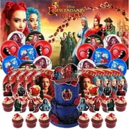 Descendants Party Supplies Set Balloons Tableware Decorations Birthday ...