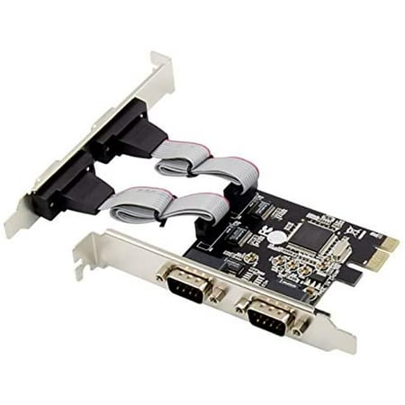 Wgthhk PCIE MCS9904 4S DB-9 Pin RS232 Serial Port Card Industrial COM Port Serial Port Expansion ...