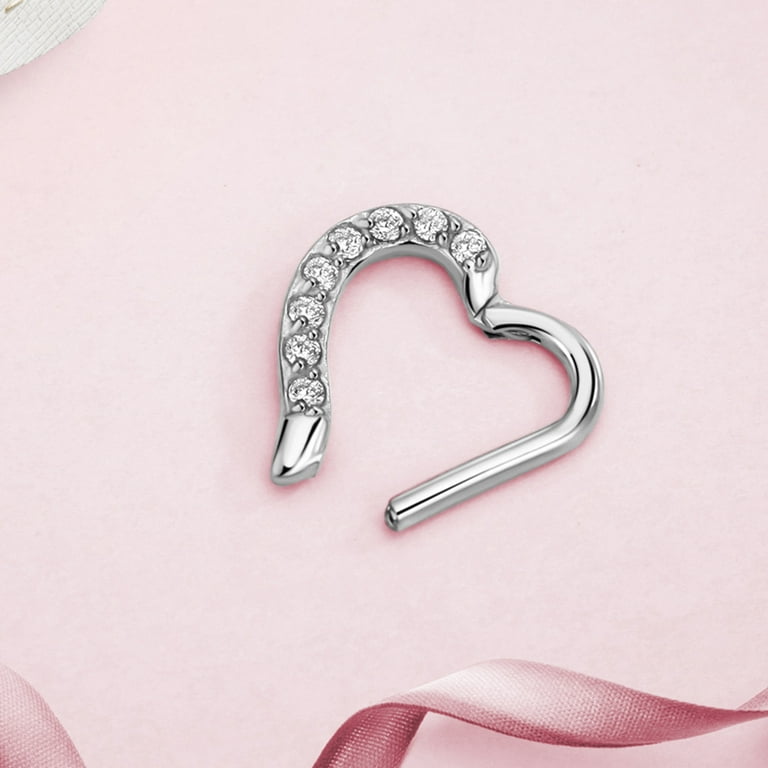 Daith Piercing Heart Jewelry