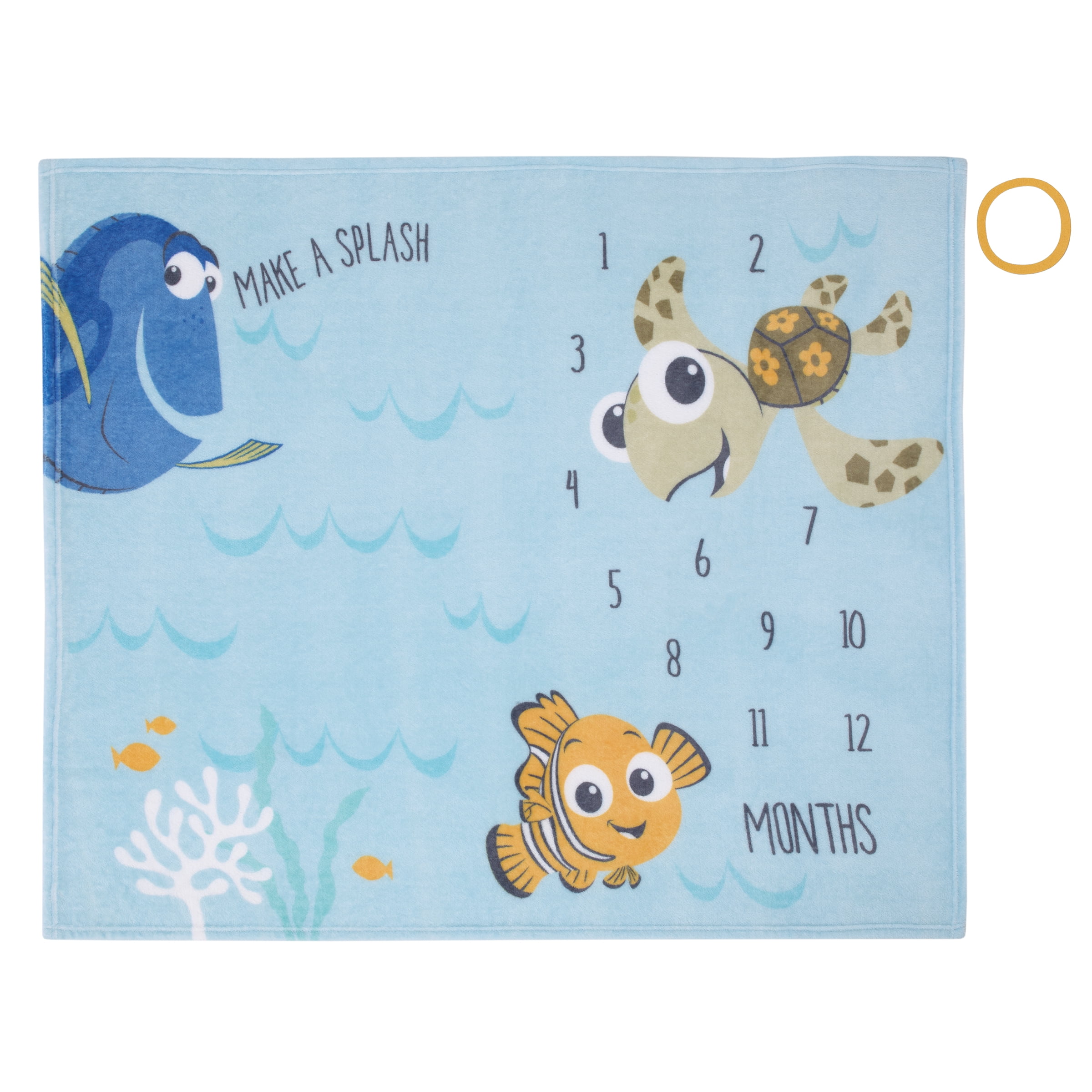 Disney Finding Nemo Photo Op Milestone Baby Blanket - Walmart.com