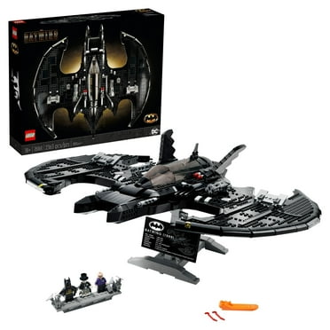 LEGO DC Batman 1989 Batmobile Building Kit, Car Set with Joker Comics ...