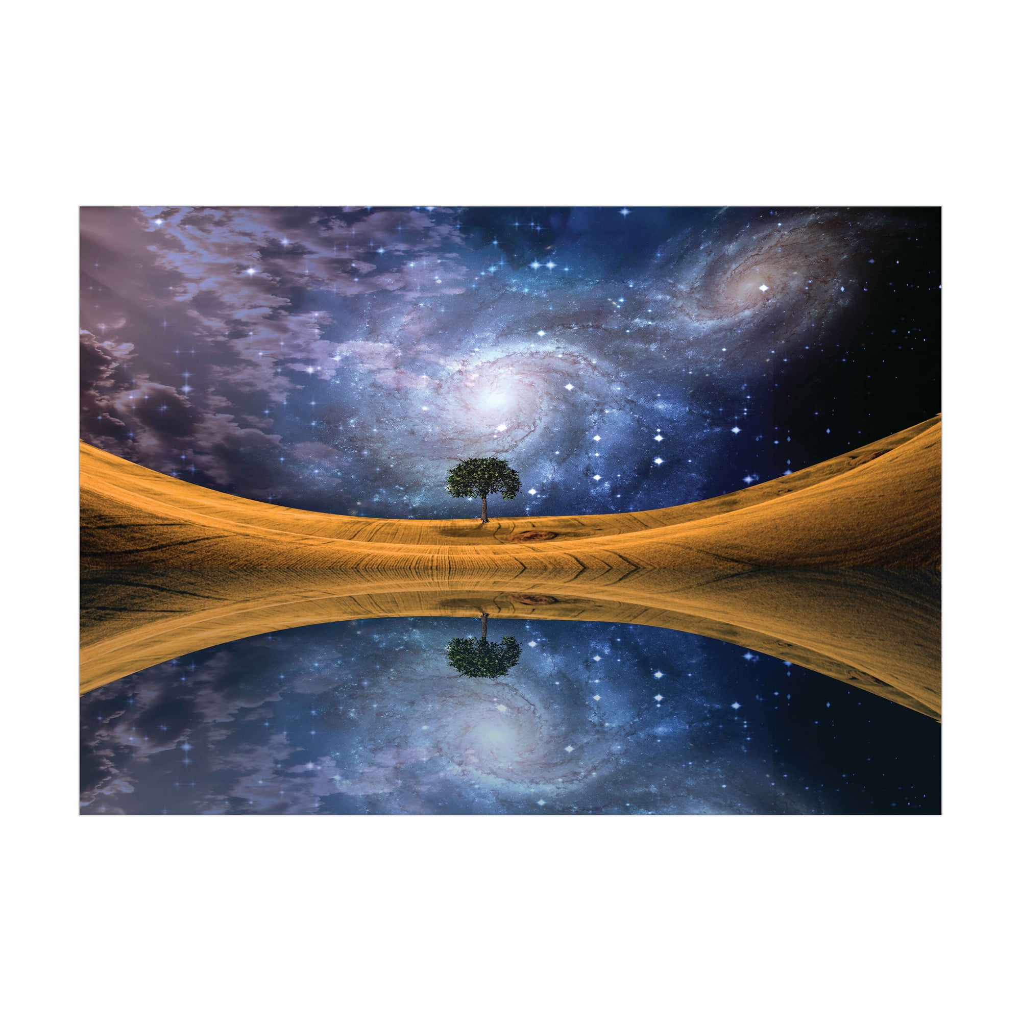Ambesonne Space Jigsaw Puzzle, Galaxy with Star Meteors, Heirloom ...